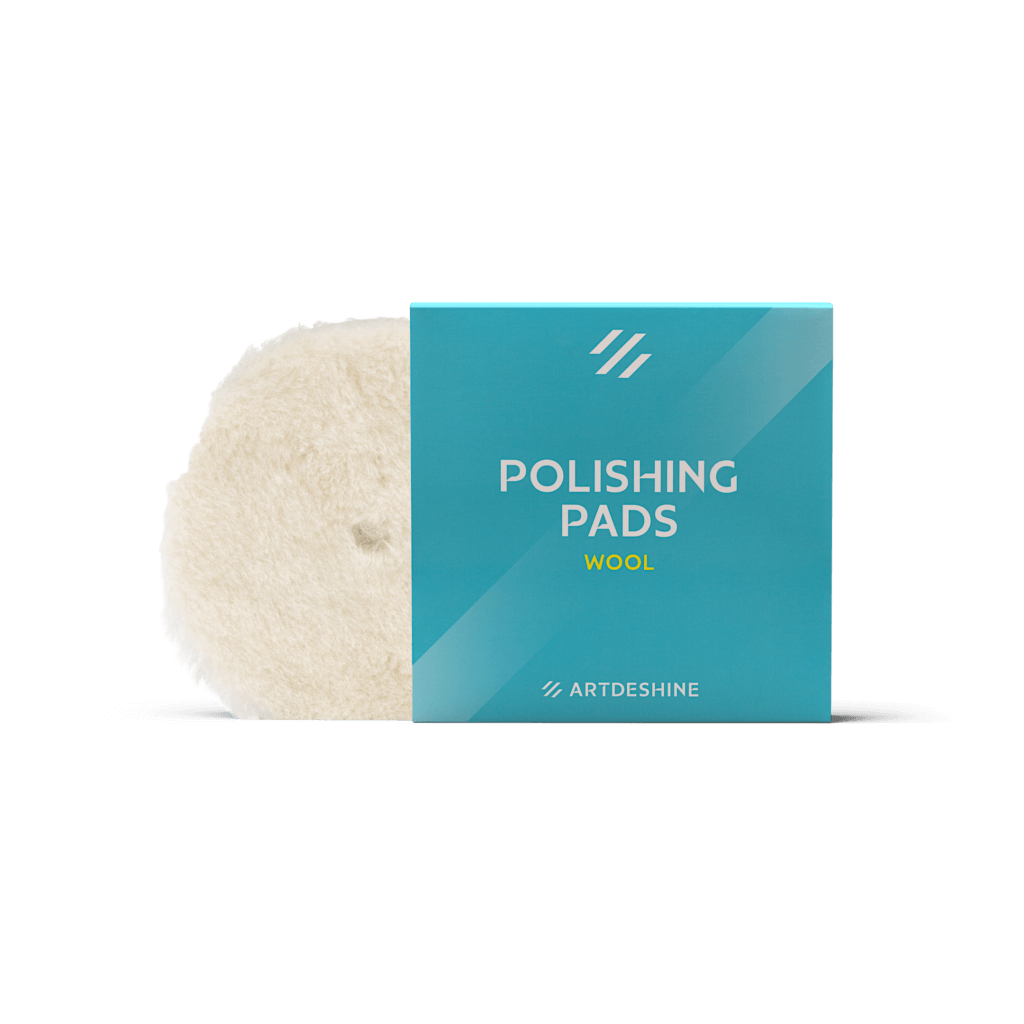 W3 Medium Polish Wool Pad 5" - Artdeshine - Australia